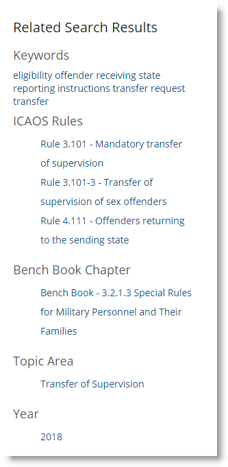Compact Online Reference Encyclopedia (CORE) - User Guide – ICAOS Support